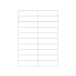 Comelit 1218 Name Tag Sheets For Comelit Ikall Entrance Panel | Smart R ...