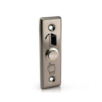SR1-REX-BSA Satin-Finish Architrave Push-Button | Smart R Distribution