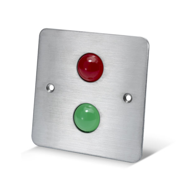SR1-TLM-200 Door Status Indicator "Traffic Light" Module - Single-Gang ...