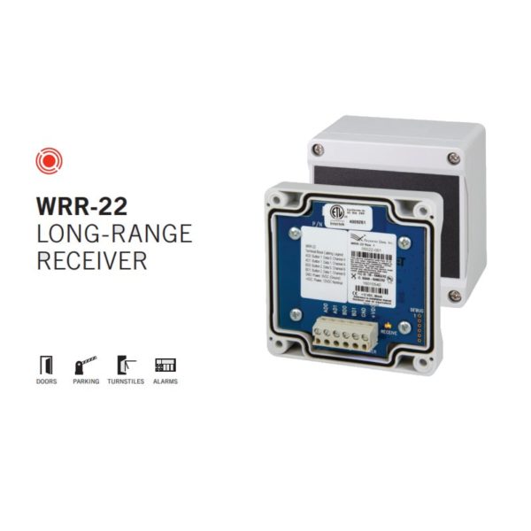Farpointe Data WRR-22 Ranger Long-Range 2-Channel 433MHz Reader | Smart ...