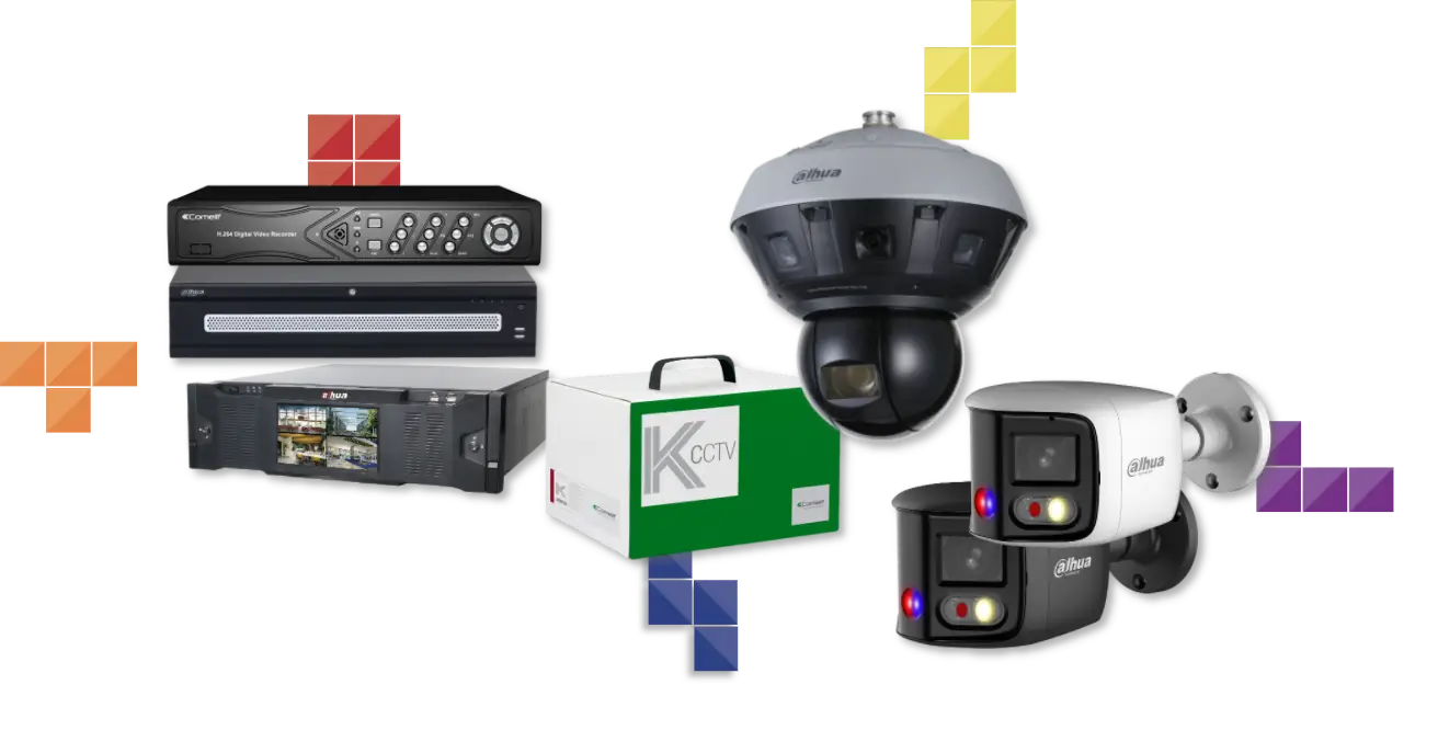 Video Surveillance Cameras & Recorders (NVR, DVR, XVR)